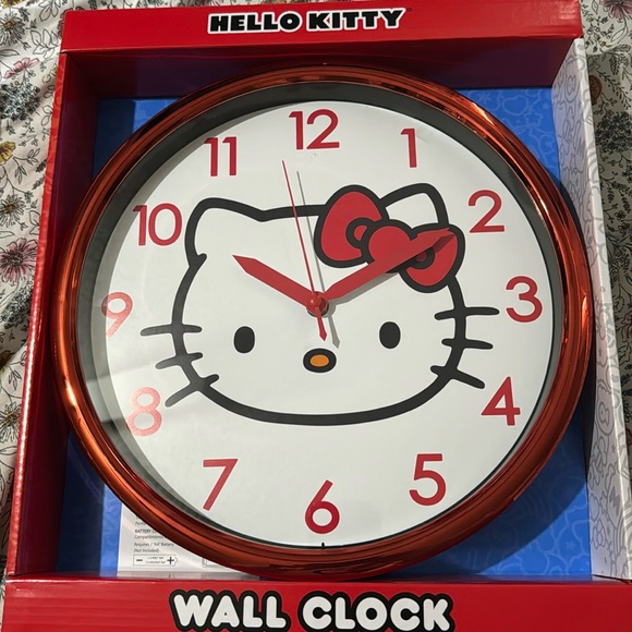 Sanrio | Wall Decor | Hello Kitty Wall Clock | Poshmark